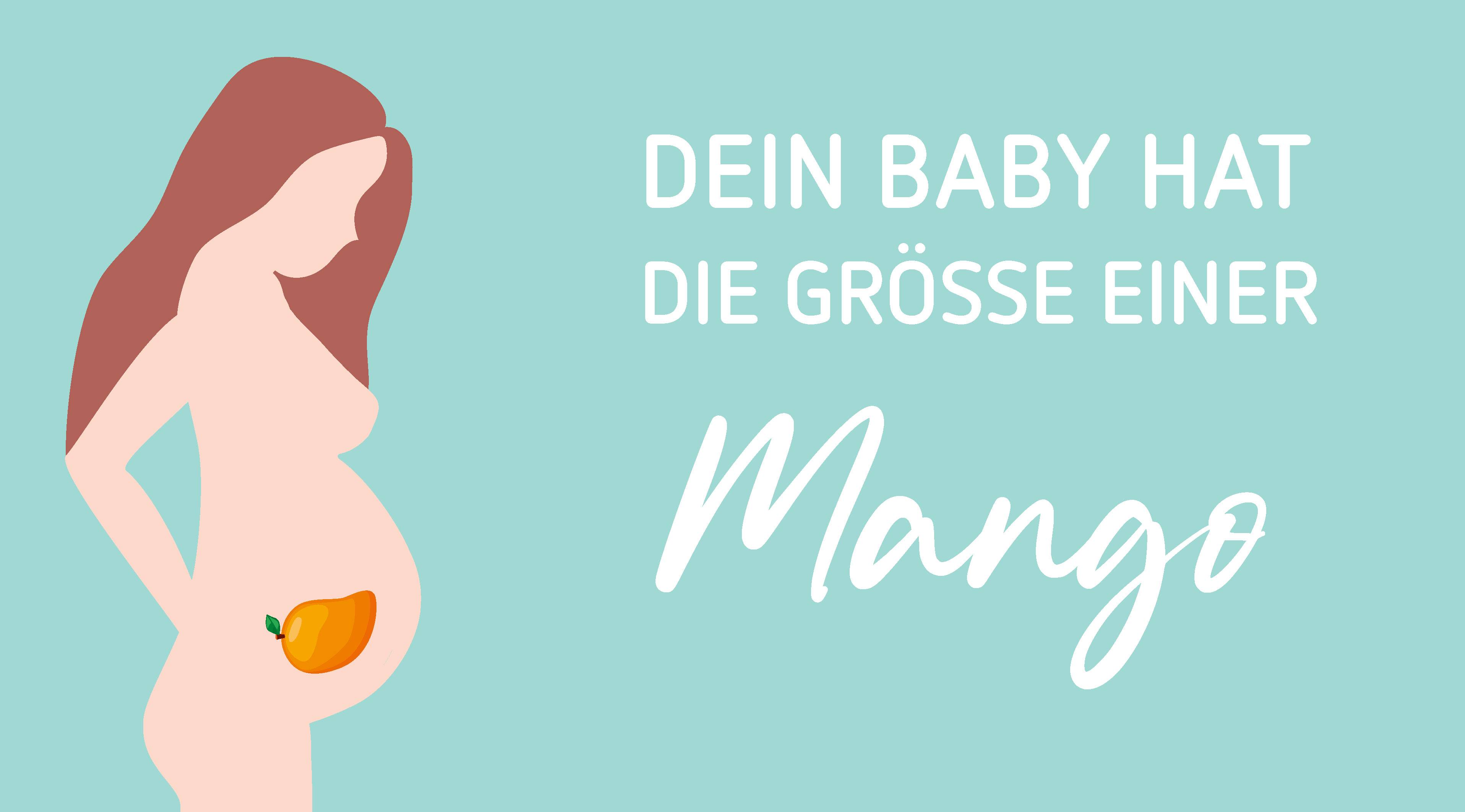 35. SSW – Dein Baby ist so groß wie eine Mango 😊 - babyclub.de