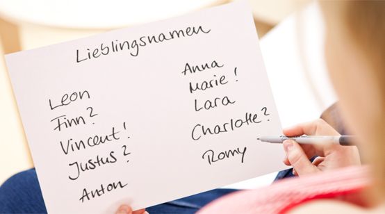 Vornamen: Über 15.000 Namen in den Charts finden - babyclub.de